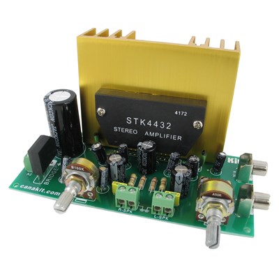 Stereo power amplifier kit - sxseoseodd