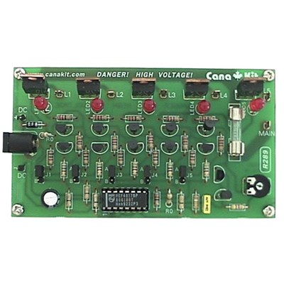 * LAST BUY * 5-Channel / Multi Program Light Chaser with Triac Board