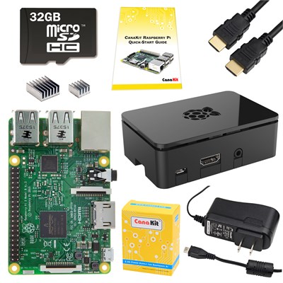 Raspberry Pi 3 Complete Starter Kit - 32 GB Edition